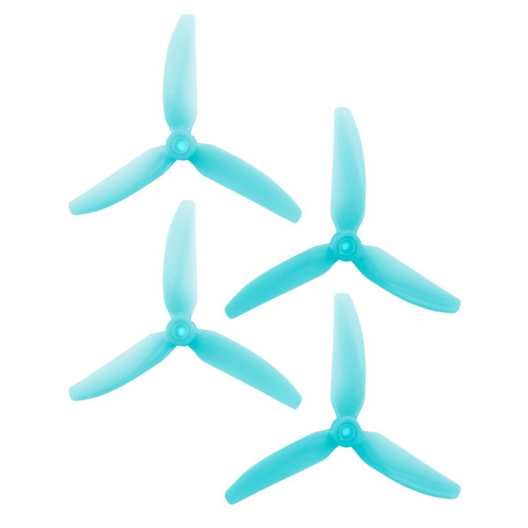 HQ Durable Prop 5 5x4x3 V1S 2CW 2CCW Poly Carbonate Light Blue hq-durable-prop-5-5x4x3-v1s-2cw-2ccw-poly-carbonate-light-blue