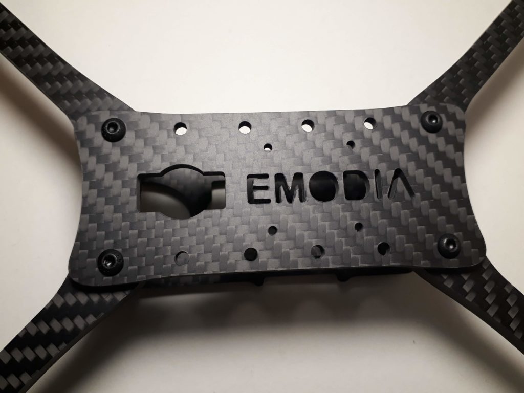 EMODIA Race 5″ – Race arms – Short Top and Bottom plates – EMO FPV Drones