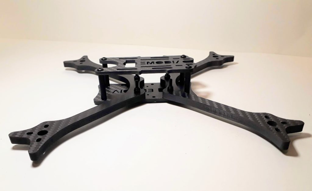 EMODIA X 5″ – Mid arms – Short Top and Bottom plates – EMO FPV Drones